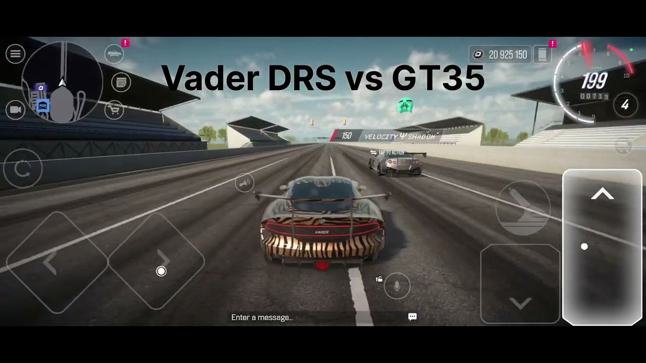 Vader DRS vs GR35 Drag race 🔥//Drivezoneonline - YouTube