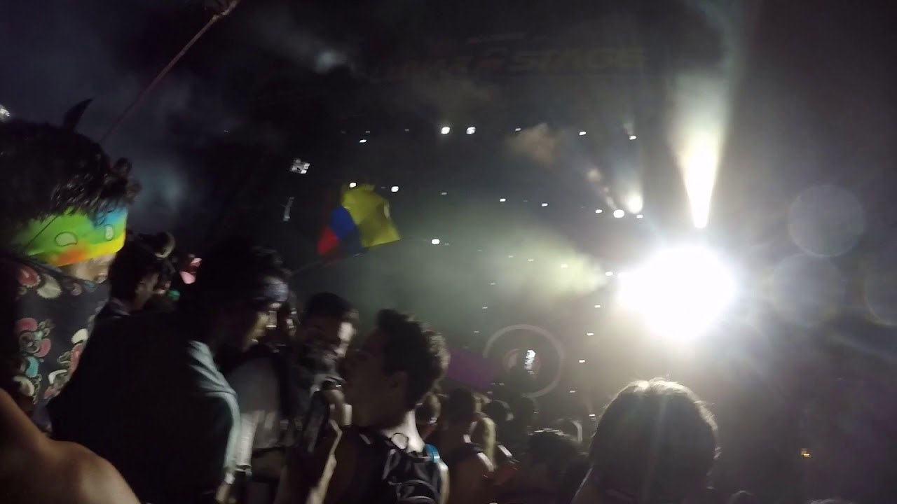 Crazy first person POV of a rave.excision moonrise 2018 - YouTube