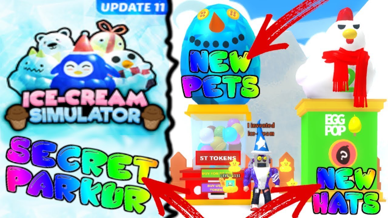️ Winter! ICE CREAM SIMULATOR 🍦 Już jest nowy update!!! Nowe pety ...