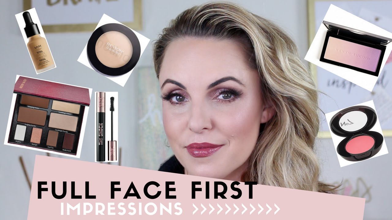 Full Face First Impressions of new products!! || Elle Leary Artistry ...