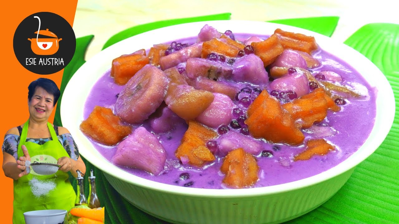 Ginataang Bilo-bilo | Ginataang Halo - halo | Meriyendang Pinoy Recipes ...
