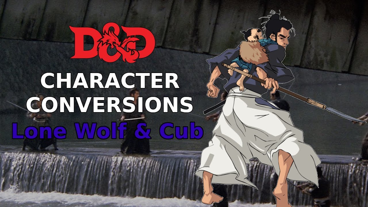 Character Conversions - Lone Wolf and Cub - YouTube