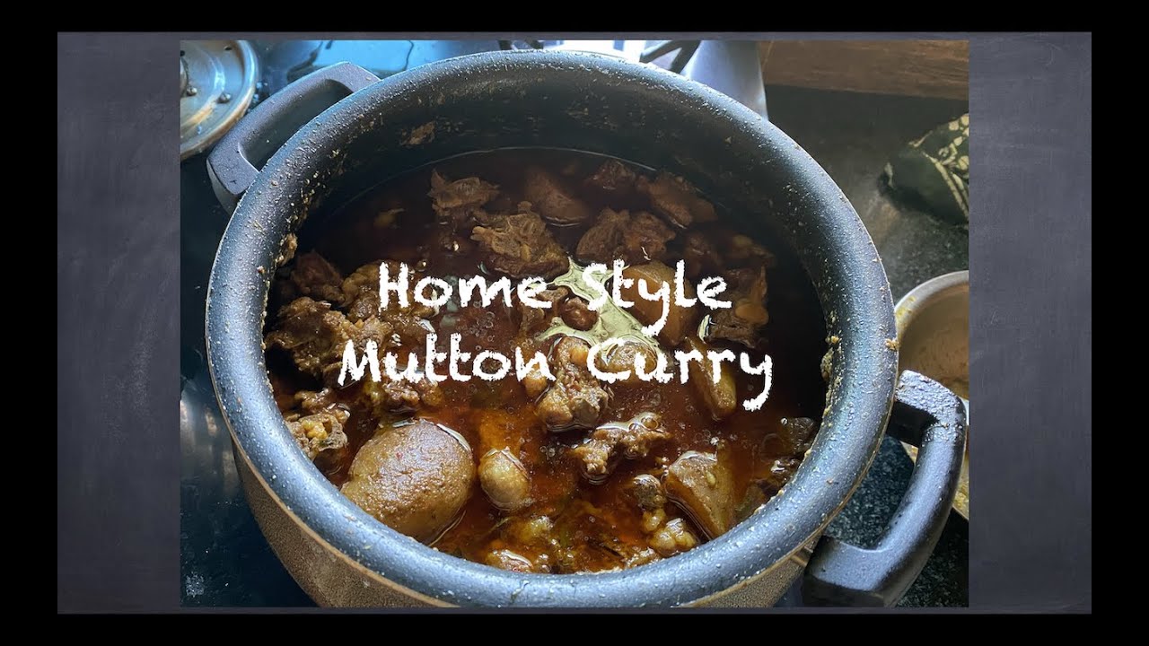 How to prepare home style mutton curry 😋@smartclassroom09 - YouTube