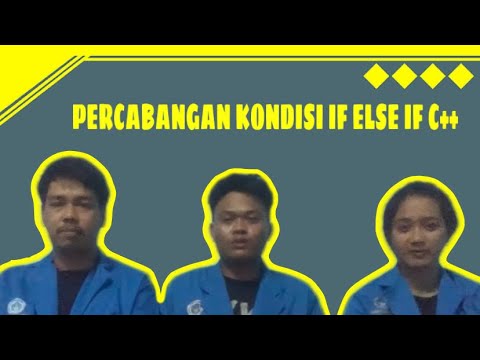 PERCABANGAN KONDISI IF ELSE IF C++ - YouTube