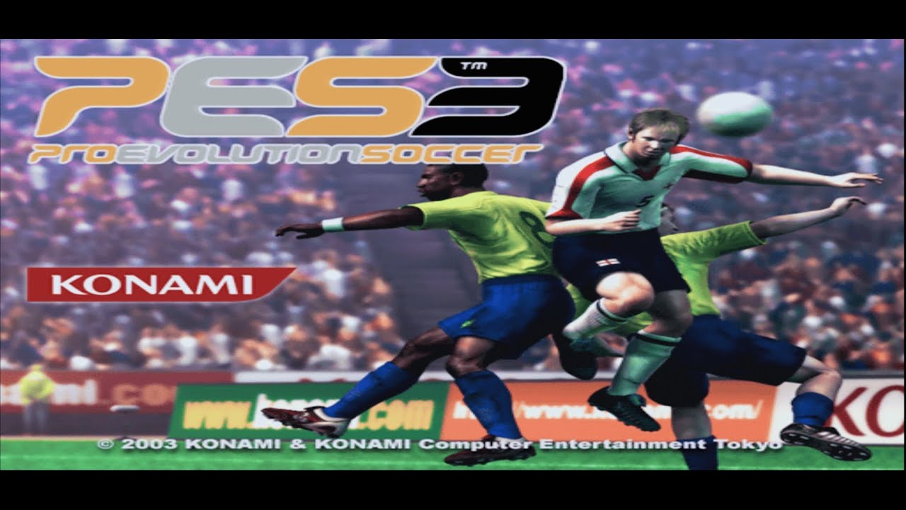 Game PS2 pro Evolution Soccer PES3 - YouTube
