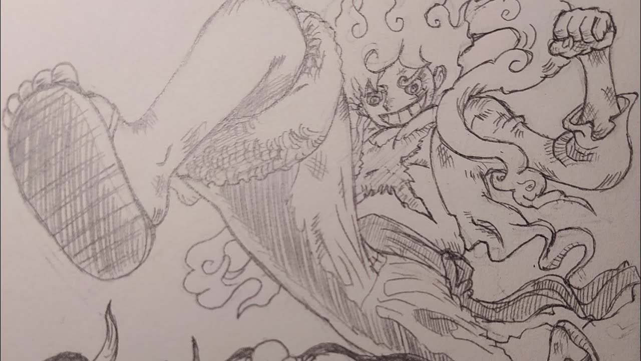 #20 Monkey D Luffy ( Gear 5) vs Kaidou-One Piece Chapter 1045 Manga ...