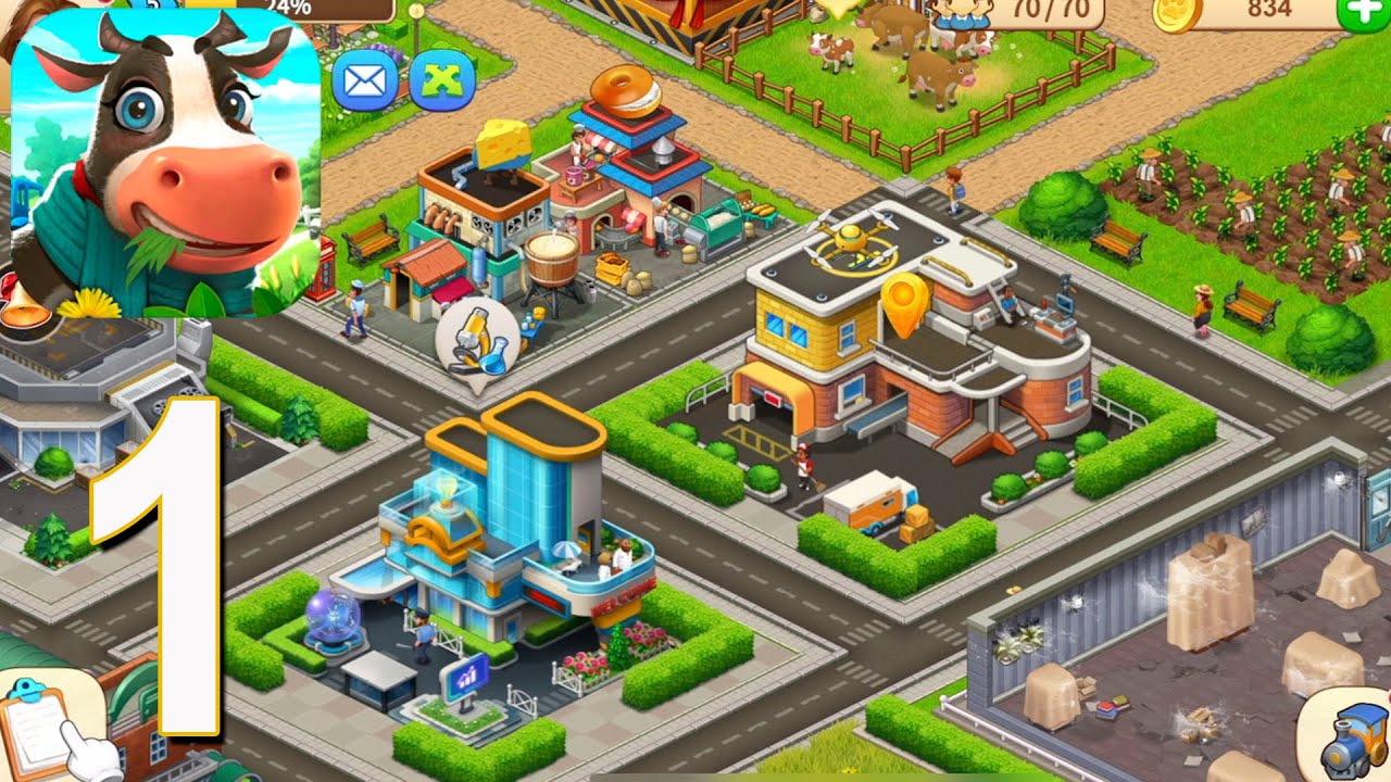 Dream Farm: Harvest Day - Gameplay Walkthrough part 1🔥(iOS,Android ...