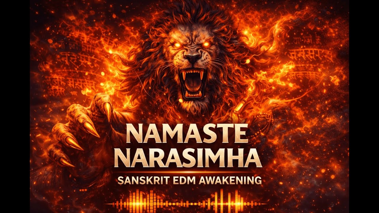Namaste Narasimha ⚡ Sanskrit EDM | Fearless Bass Mantra | DJ Bankim ...