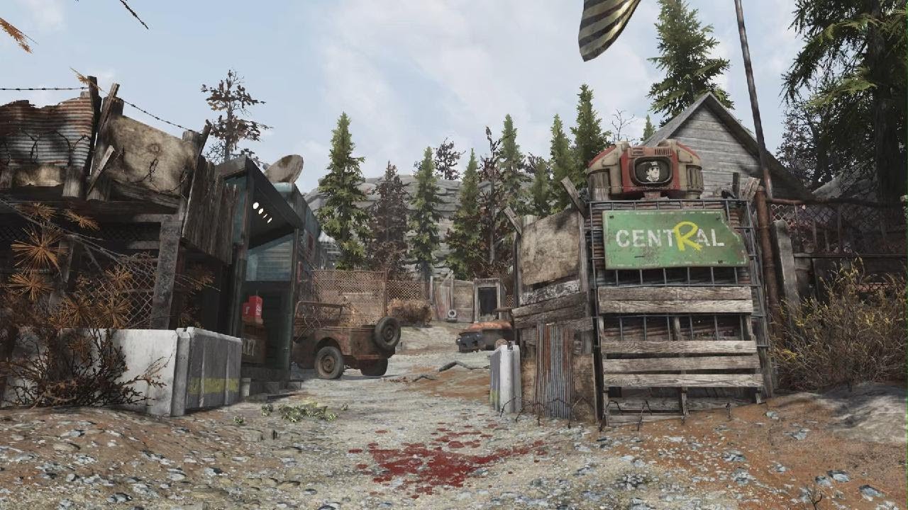 Fallout 76 - Cryptid Hunter Camp Build - YouTube