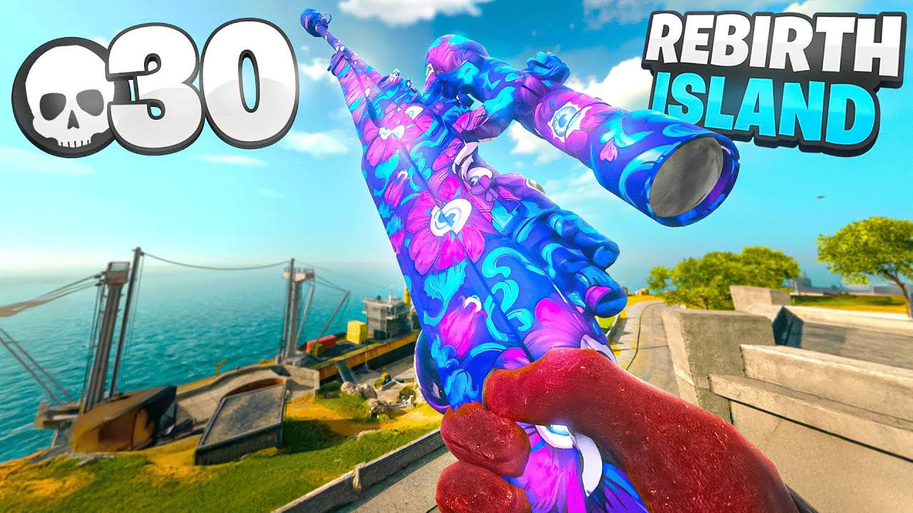 30 KILL REBIRTH ISLAND SOLOS WIN - YouTube