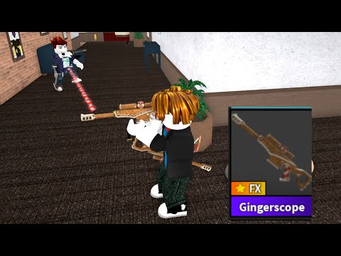 PLAYING MM2 AS A BACON WITH GINGERSCOPE (Murder Mystery 2)