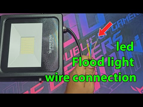 IP66 led flood light wiring diagram
