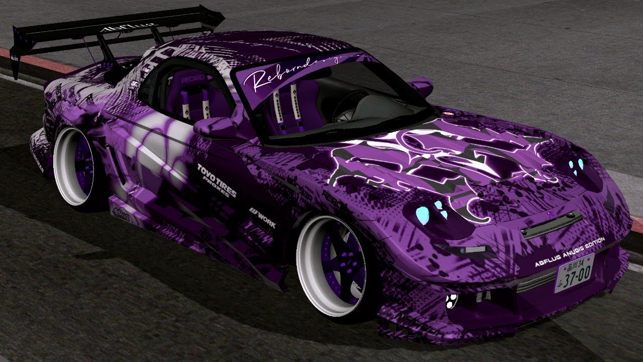 Mazda RX7 Abflug Anubis x Reborn Design - gta sa android - YouTube