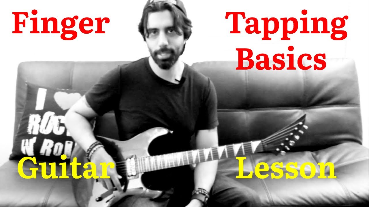 Finger Tapping Guitar Lesson Tutorial - YouTube