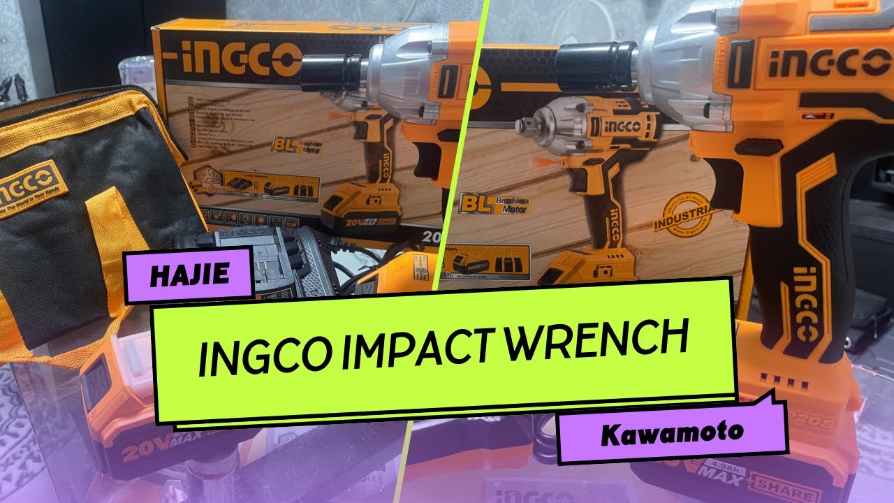 Unboxing impact wrench INGCO vlog 129 - YouTube