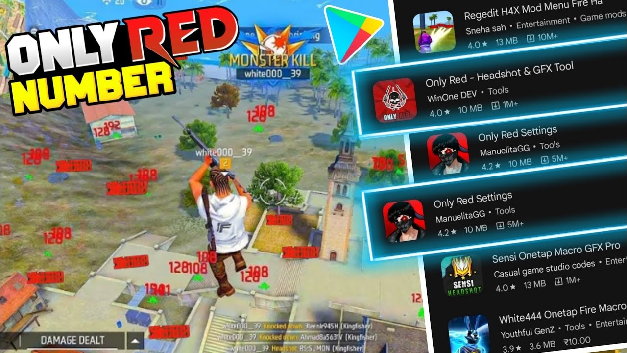Free Fire HEADSHOT Apps 💀 - FREE FIRE 💫 - YouTube