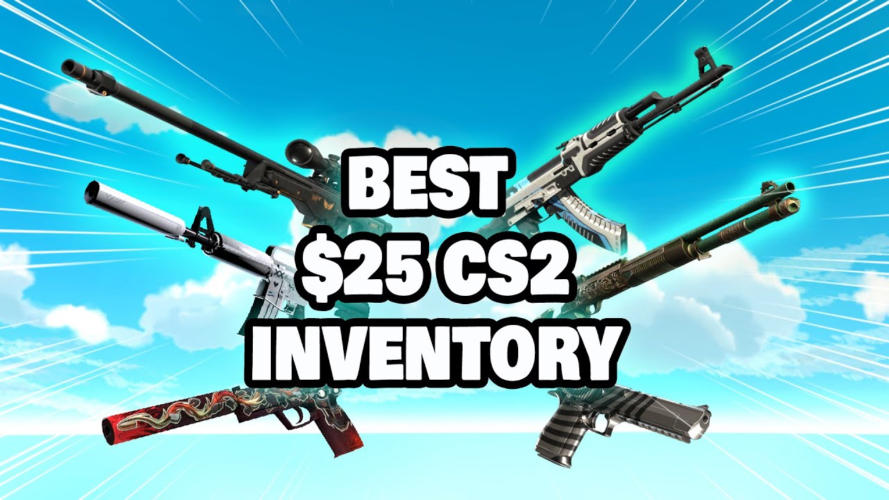 THE BEST $25 INVENTORY! (ALL CS2 GUNS!) - YouTube