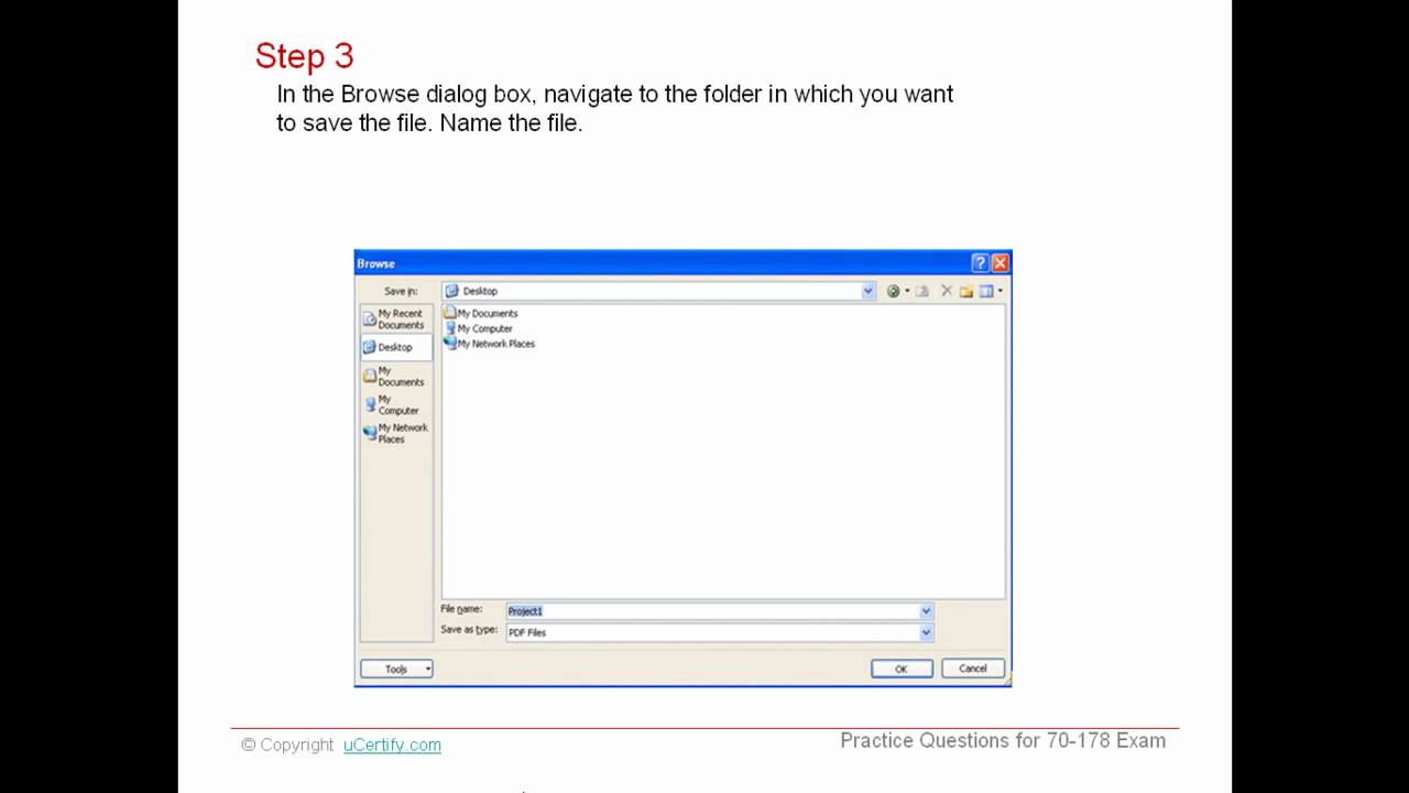 How to create a pdf or xps document - YouTube