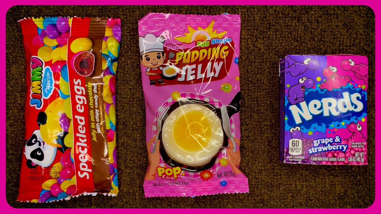 Satisfying Relaxing Video | New Unboxing Candy | jimmy speckled eggs ...