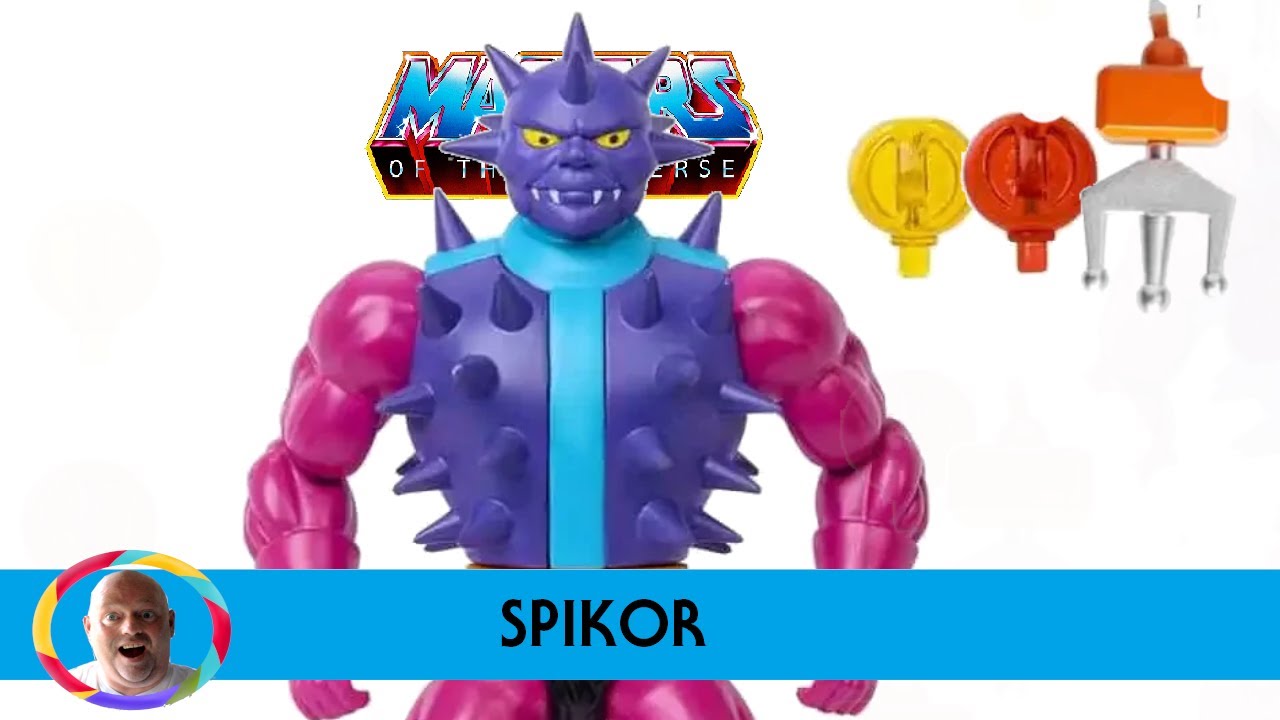 MOTU Spikor Cartoon Collection Masters of the Universe Review - YouTube