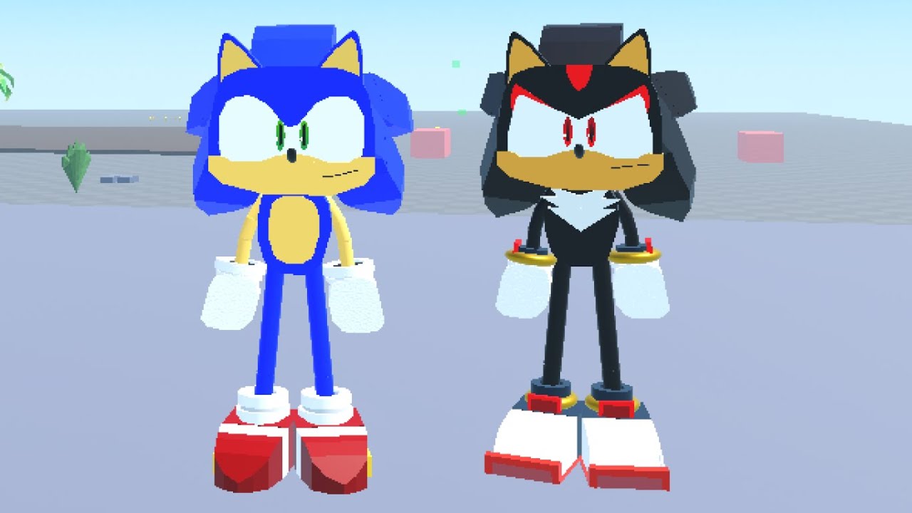 SONIC vs SHADOW race test - YouTube