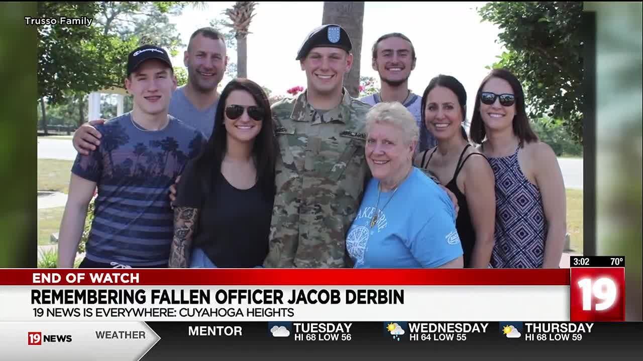 Family of fallen Euclid Officer Derbin speaks out - YouTube