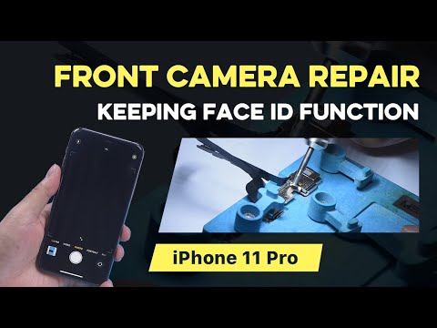 Replace iPhone 11 Pro Front Camera While Keeping Face ID Function