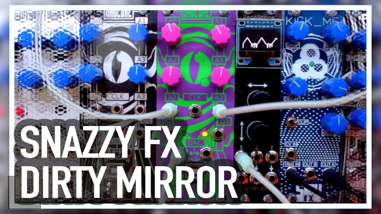 DIRTY MIRROR Demo (free Snazzy FX Ardcore Sketch) #TTNM - YouTube