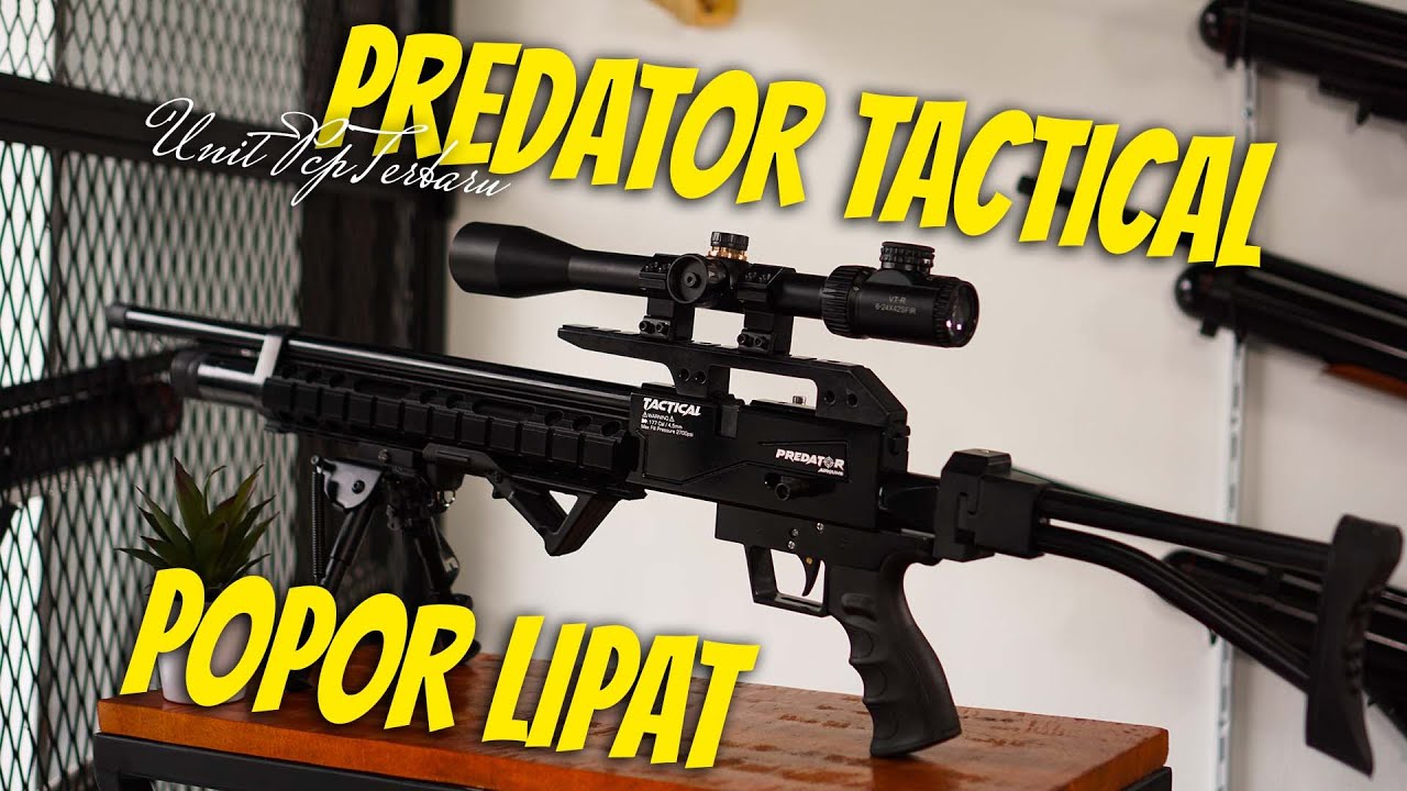 [ STOCK BARU ] REVIEW UNIT PCP TERBARU DENGAN POPOR LIPAT || PREDATOR ...