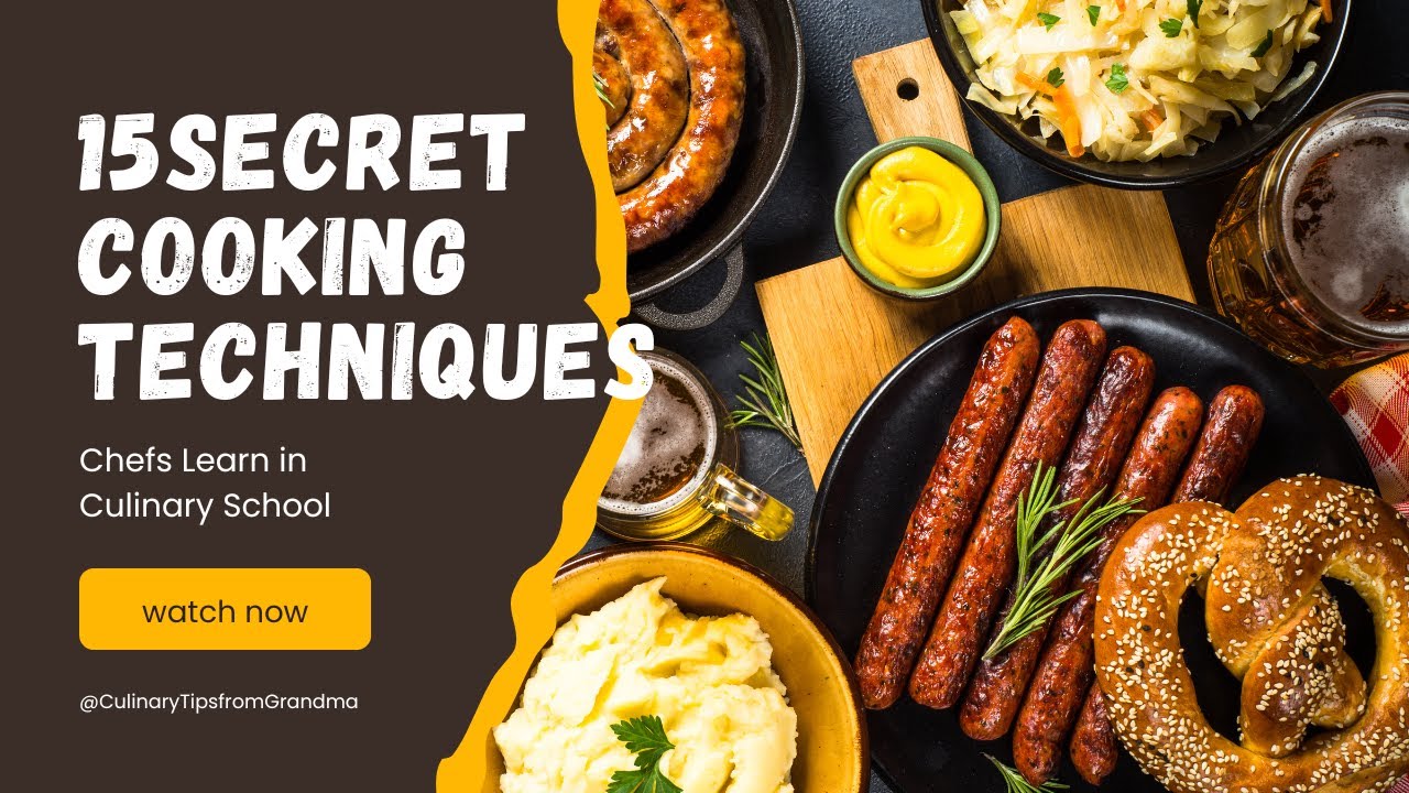 15 Secret Cooking Techniques Chefs Teach Behind Closed Kitchen Doors ...