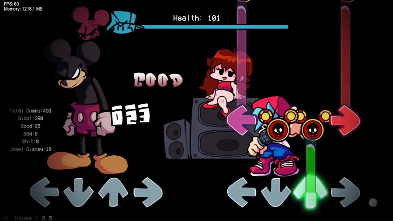 Friday Night Funkin - Vs Mouse 2.5 (v2) Release! - Crazy - YouTube