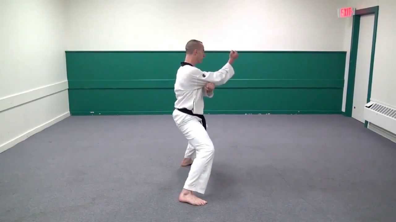 Pyongwon Form / Poomse For Taekwondo - Basic Version - YouTube