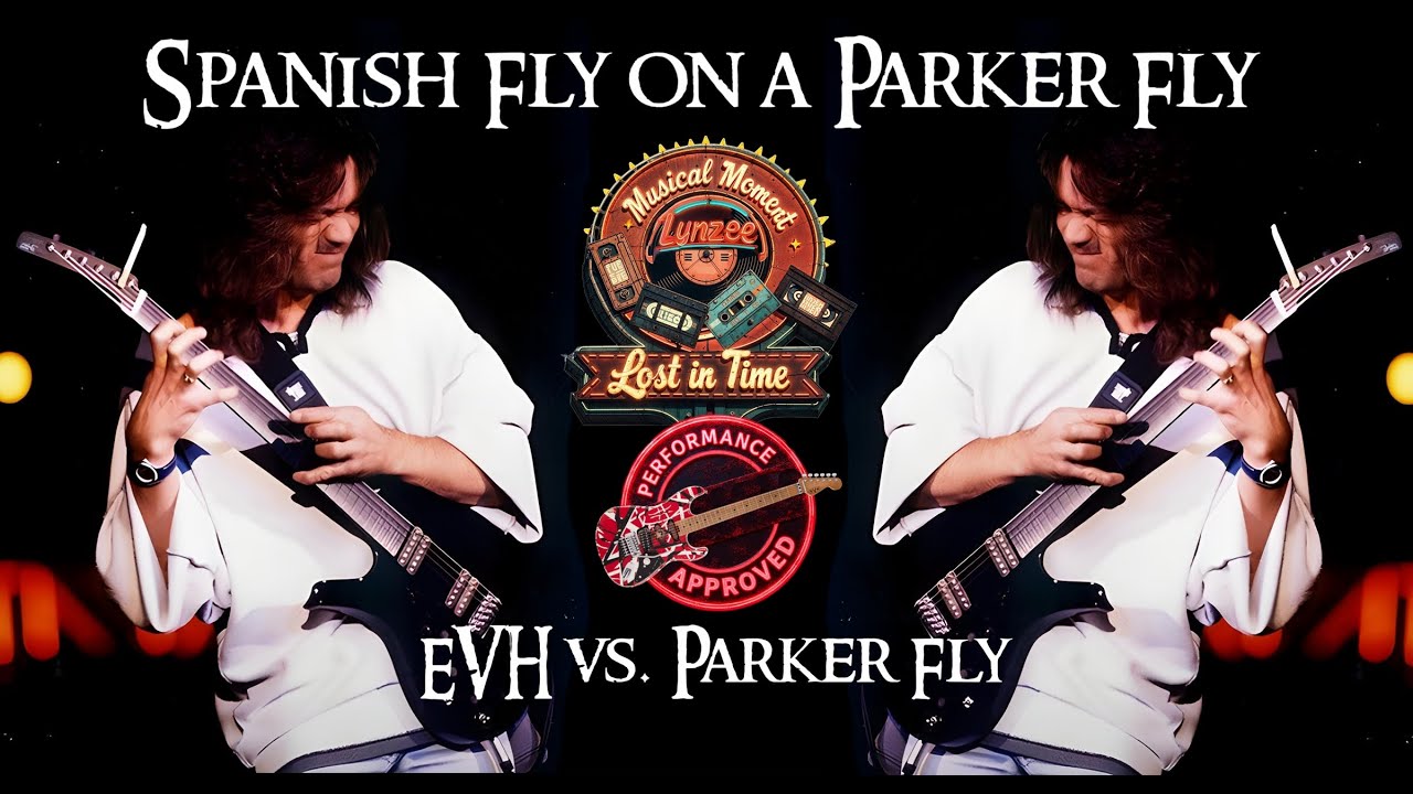Eddie Van Halen | 1993 VHS SPANISH FLY on a Parker Fly | Lost in Time ...