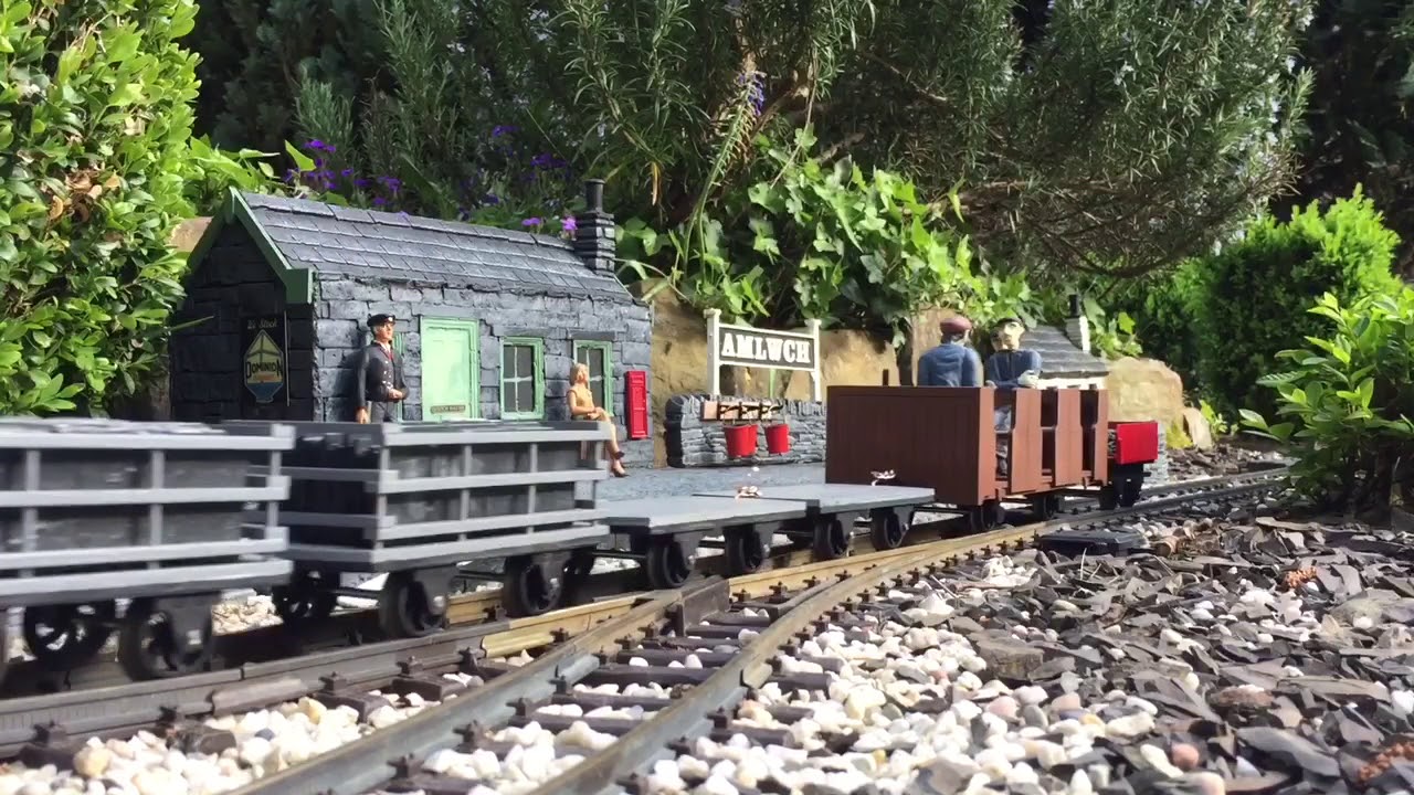 Slate quarry wagons festival , May 2018 - YouTube