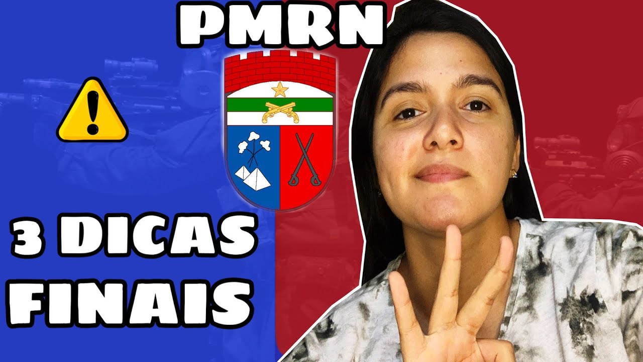 CONCURSO PMRN-O QUE FAZER NA ÚLTIMA SEMANA. - YouTube