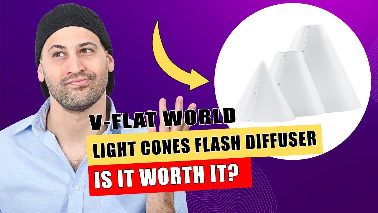 V-Flat World The Light Cone x Karl Taylor Photo Light & Photo Flash Diffuser - YouTube