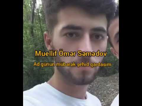 Ad gunun mubarek şehid qardasim - sehidin dogum gunu - mezarina geldim - sehid qardasim