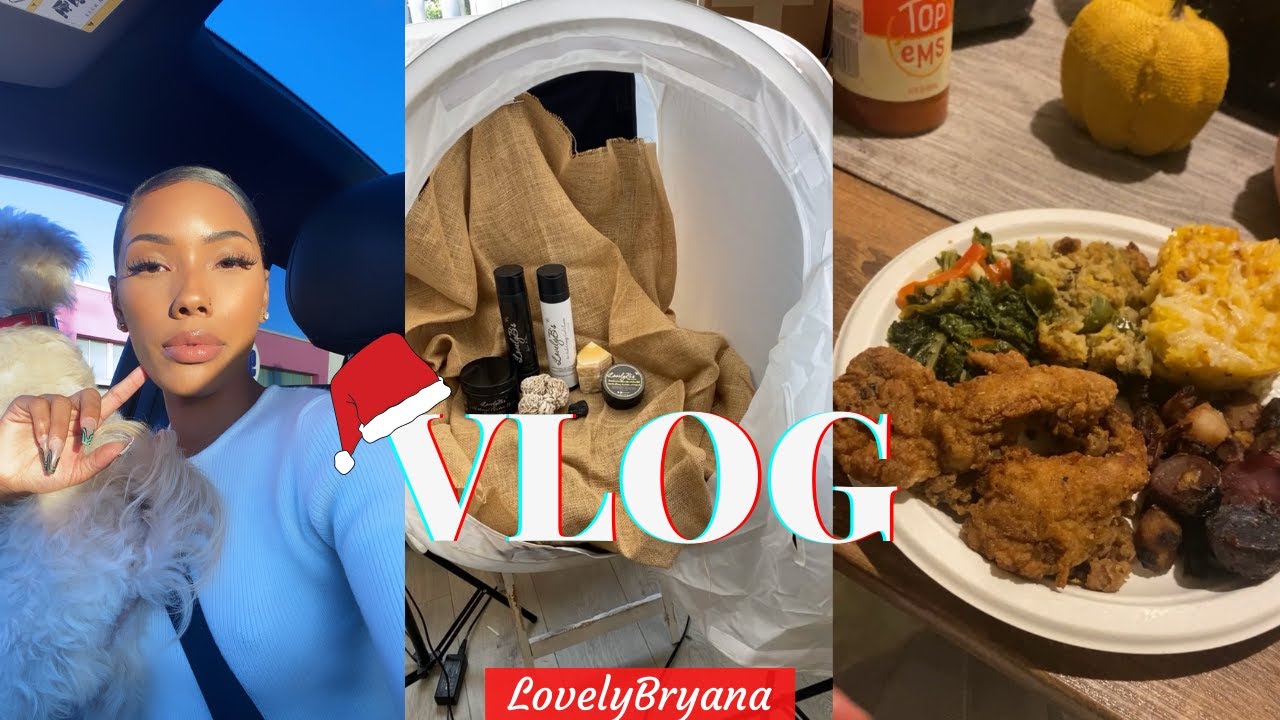 Vlogmas | Overwhelmed! Cooking My First Vegan Thanksgiving ...