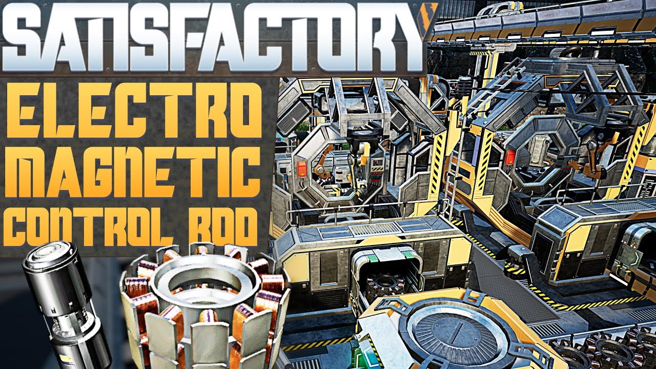 SATISFACTORY ELECTROMAGNETIC CONTROL ROD Satisfactory Deutsch German ...