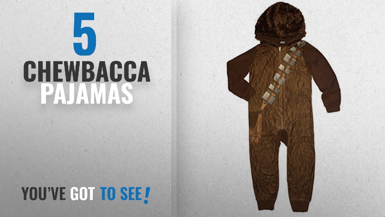 Top 10 Chewbacca Pajamas [2018]: Star Wars Chewbacca Little & Big Boys ...