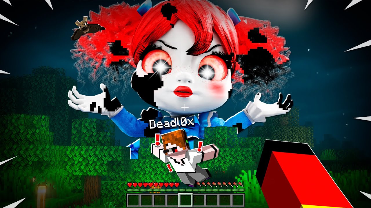 Trolling As POPPY in Minecraft - YouTube