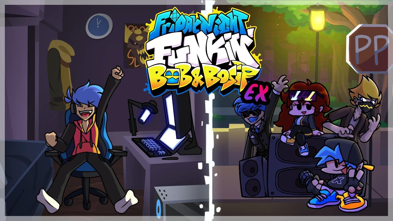 【Friday Night Funkin'】FNF Vs Bob & Bosip EX Remix | 第一週Remix版！歌曲難度直線上升 ...