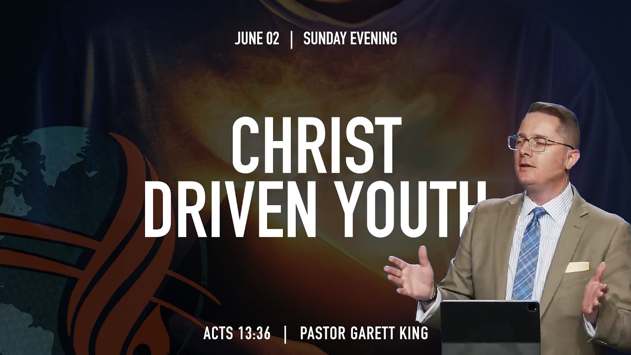 Christ Driven Youth | Pastor Garett King | Sun PM June 2, 2024 | Victory Chapel Yigo, GU - YouTube