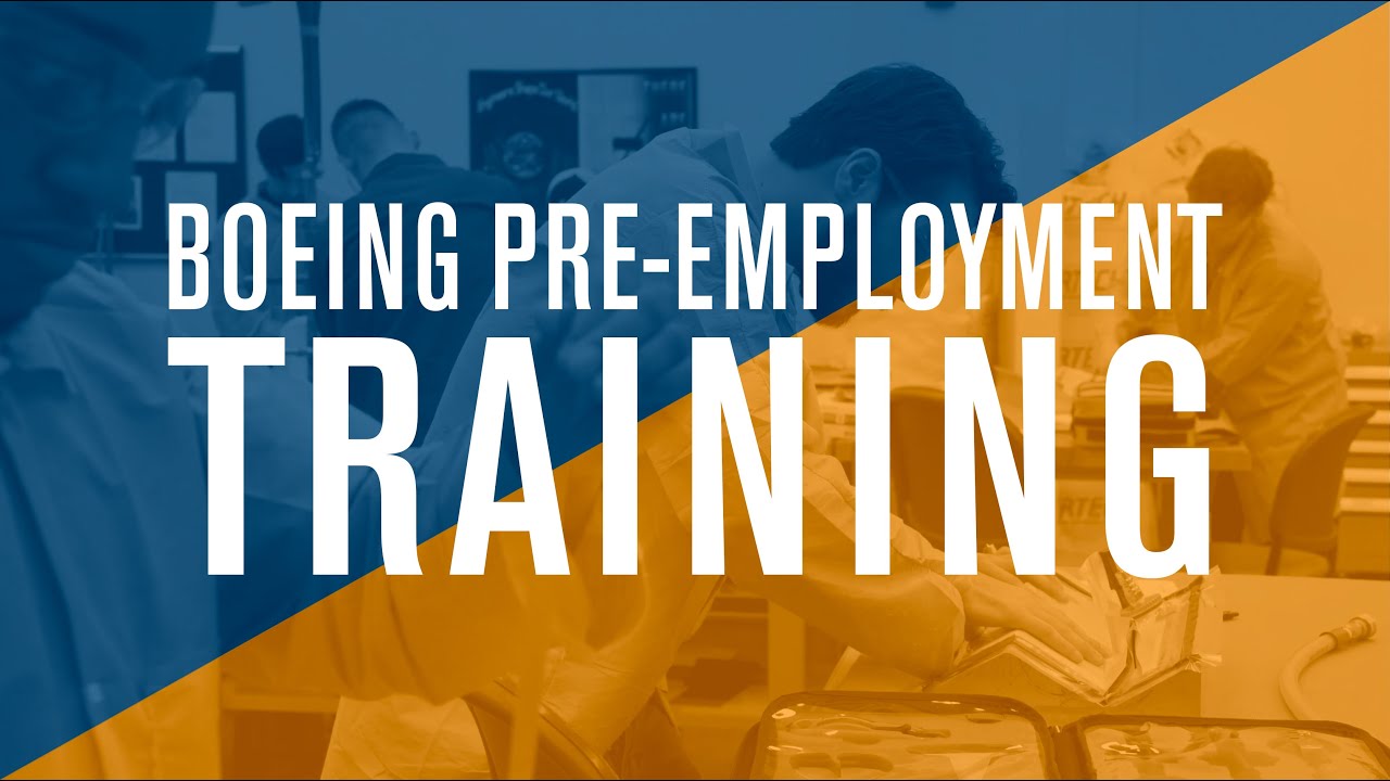 Boeing Pre-Employment Training - YouTube