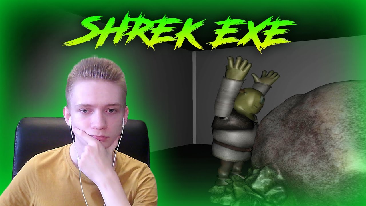 Shrek EXE УПОРОТЫЙ ХОРРОР - YouTube