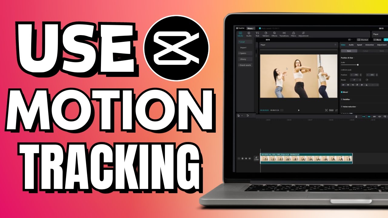 How To Do Motion Tracking On CapCut pc (For Beginners) - YouTube