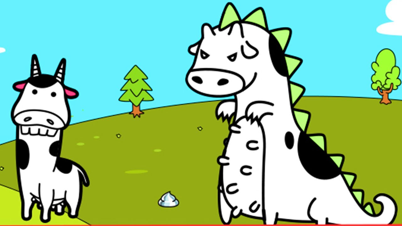 Throwback Gameplay - Cow Evolution: Crazy Cow Making Idle Merge Games ...