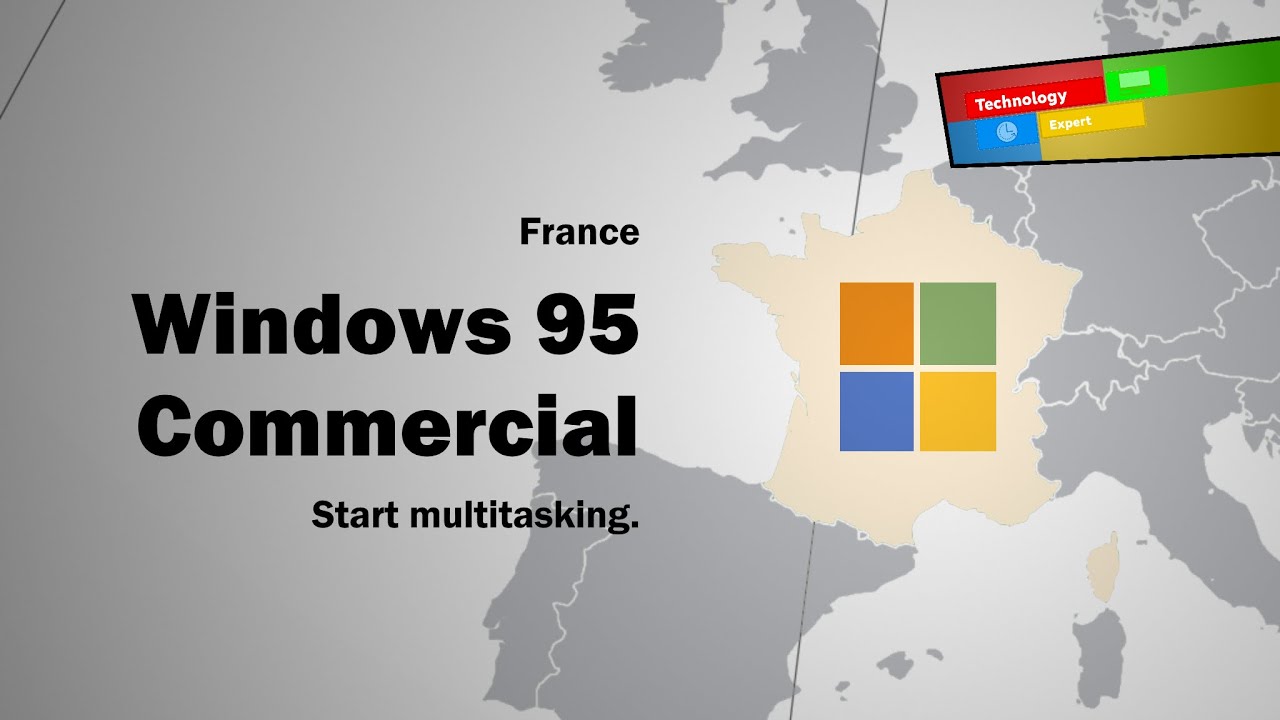 Windows 95 Commercial - “Start Multitasking” (France) - YouTube