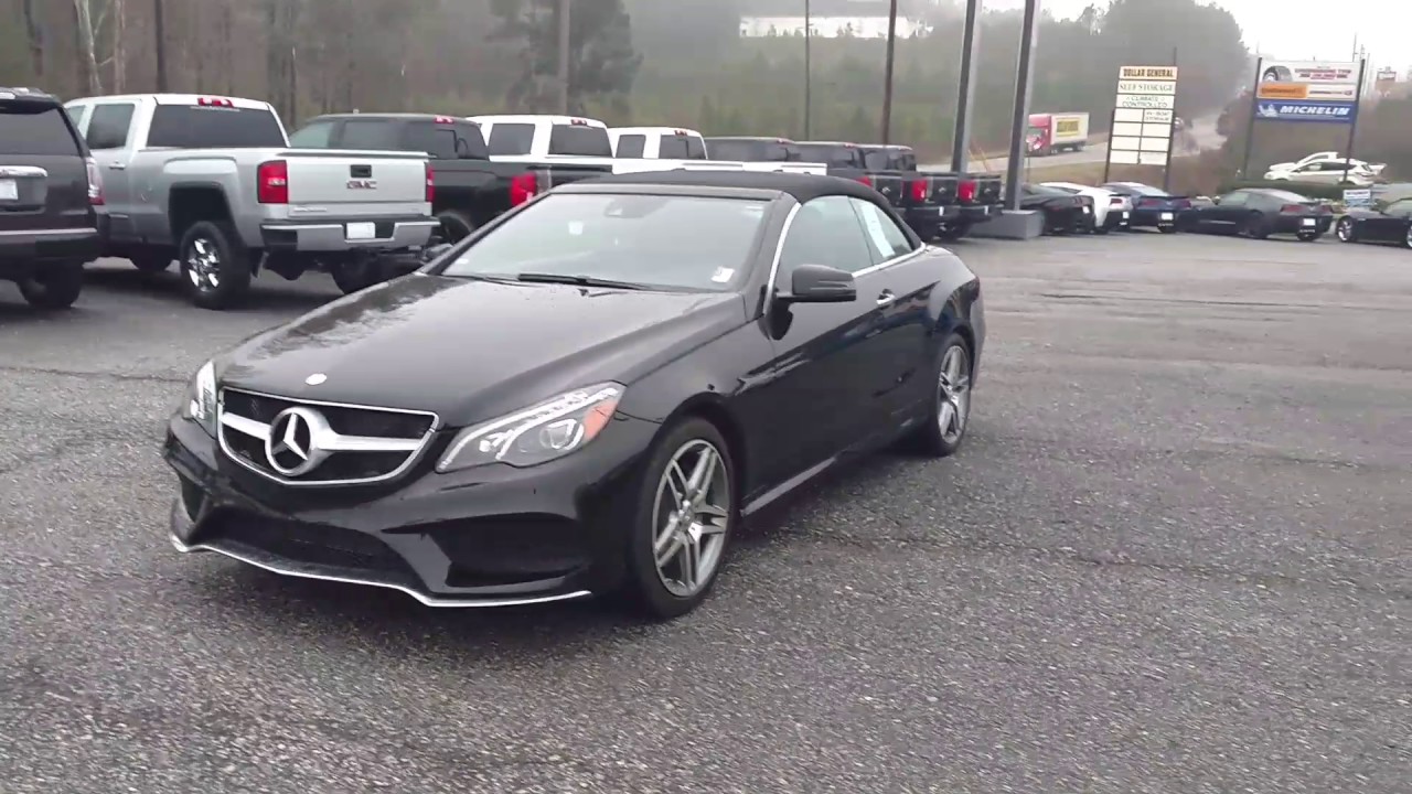 Your 2015 Mercedes Benz E550 Bruce! - YouTube