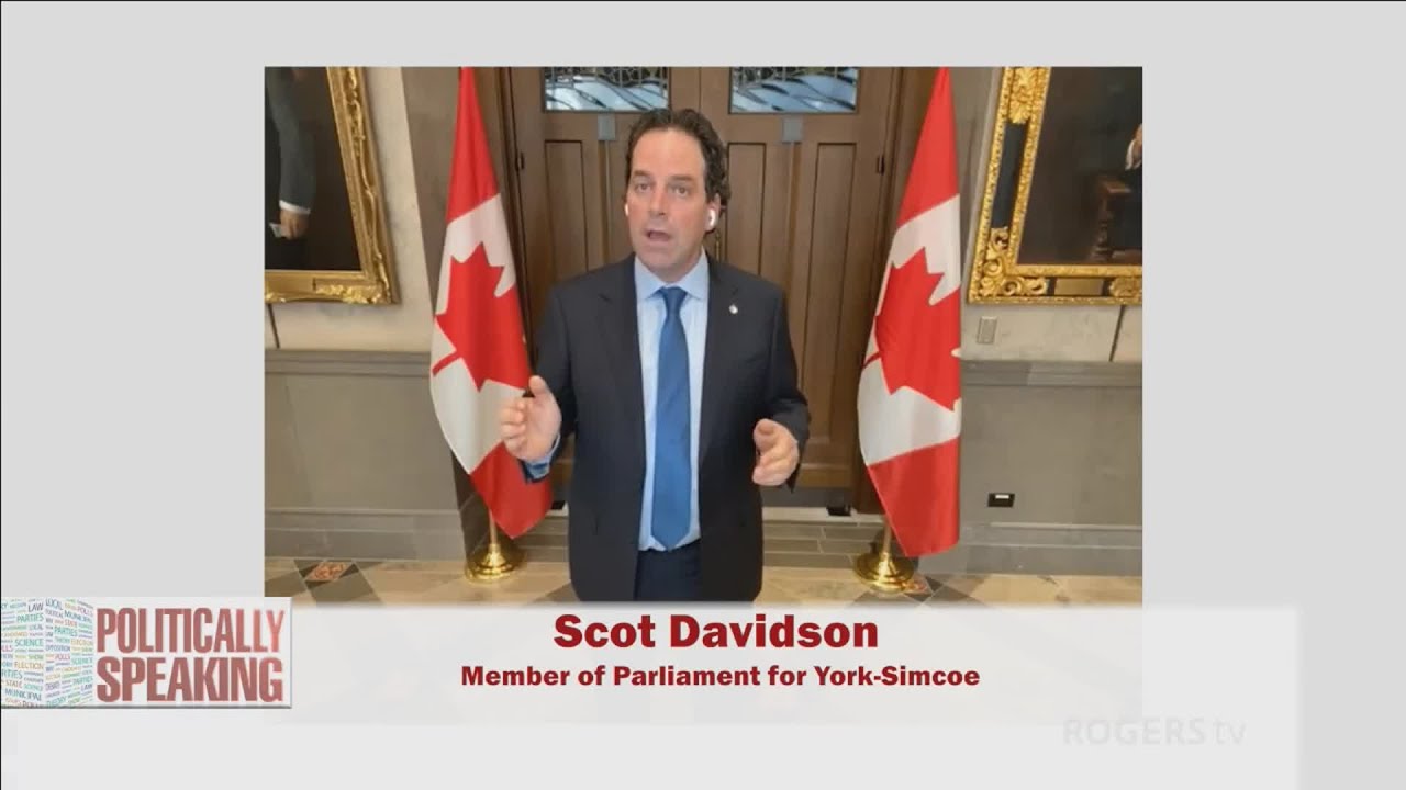 Politically Speaking - MP Scot Davidson - YouTube